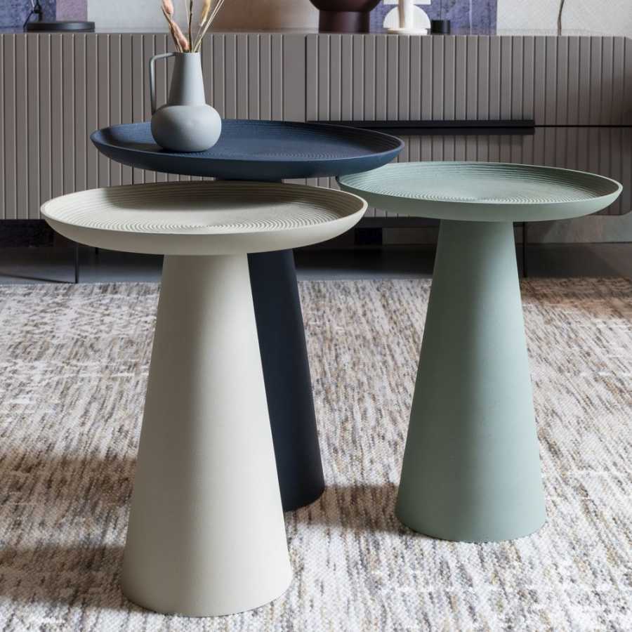 Naken Interiors Ringar Side Table Greige